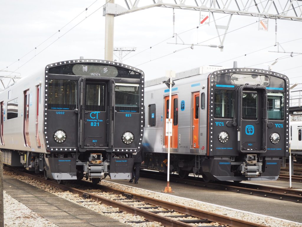 【速報】JR九州_新型車両2種を公開！821系・YC1系 | 鉄道ニュース | 鉄道チャンネル