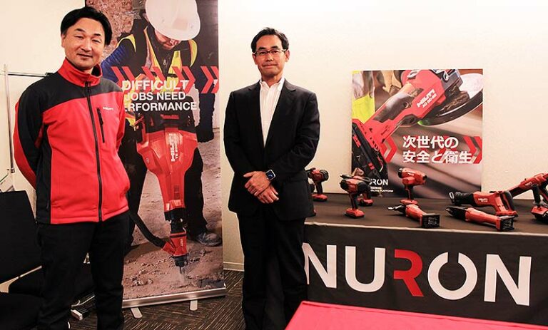 日本ヒルティ最新工具 NURON ニューロン 日本上陸！ 世界初の全製品22Vバッテリー駆動、クラウド連携で全工具をデジタル一元管理_センサに ...